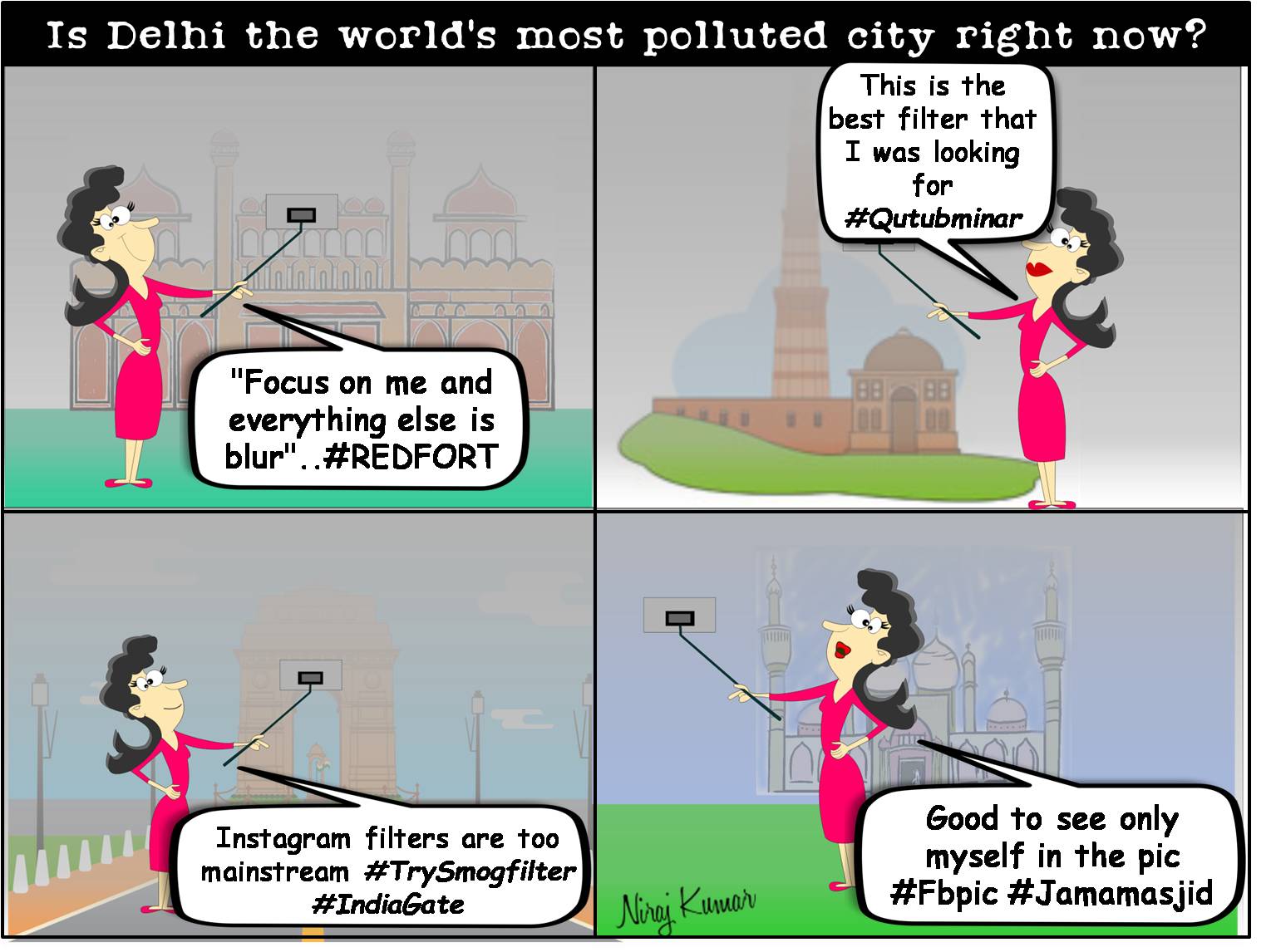 Green Humor - Delhi Pollution - Indian Wildlife Club